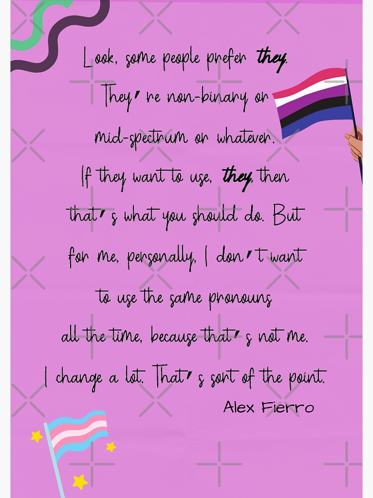 "Alex Fierro quote" Sticker for Sale by RiordanverseG | Redbubble