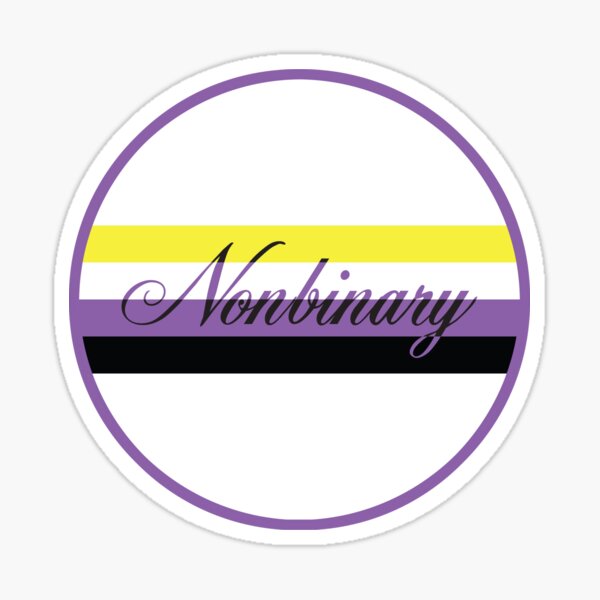 "Diversity Pride March LGBTQI+ Style Genre Art Flag Nonbinary Banner " Sticker for Sale by ...