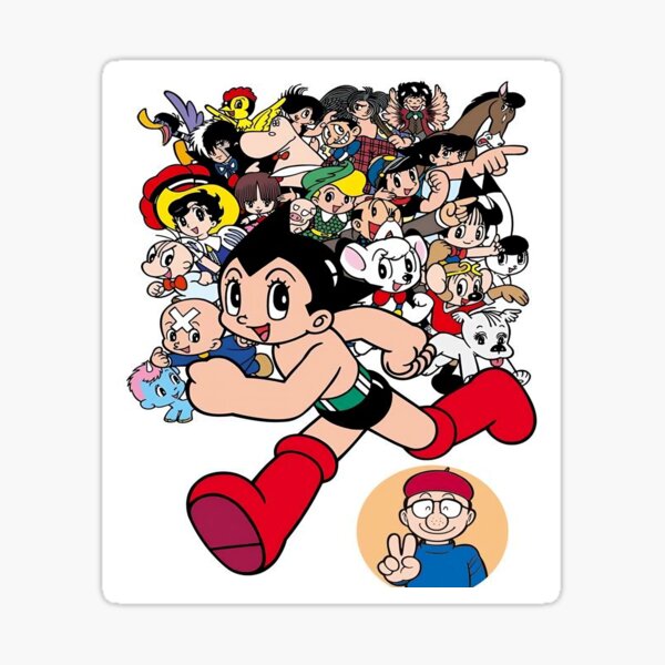 "astro boy" Sticker for Sale by queencharle | Redbubble