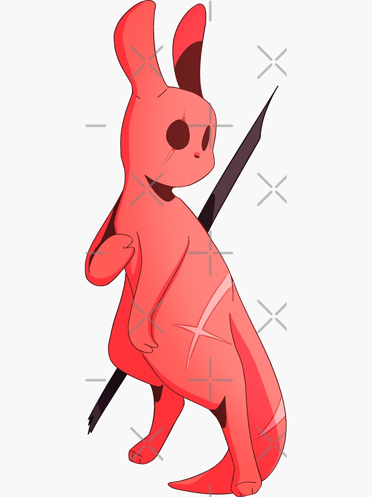 "The Hunter Slugcat Rain World" Sticker for Sale by Spiff-O-Matic ...