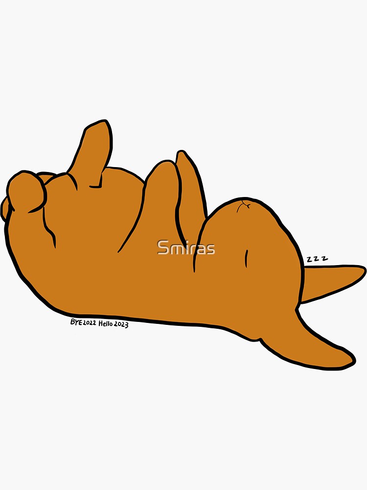 "bye 2022 hello 2023" Sticker for Sale by Smiras | Redbubble