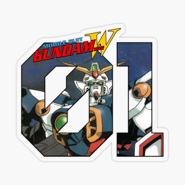 Large Gundam Wing Sticker at Savannah Eades blog