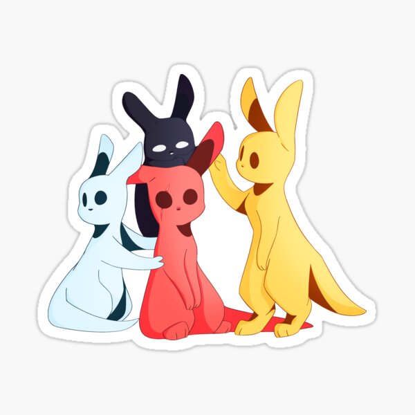 "The Slugcats from Rain World" Sticker for Sale by Spiff-O-Matic ...