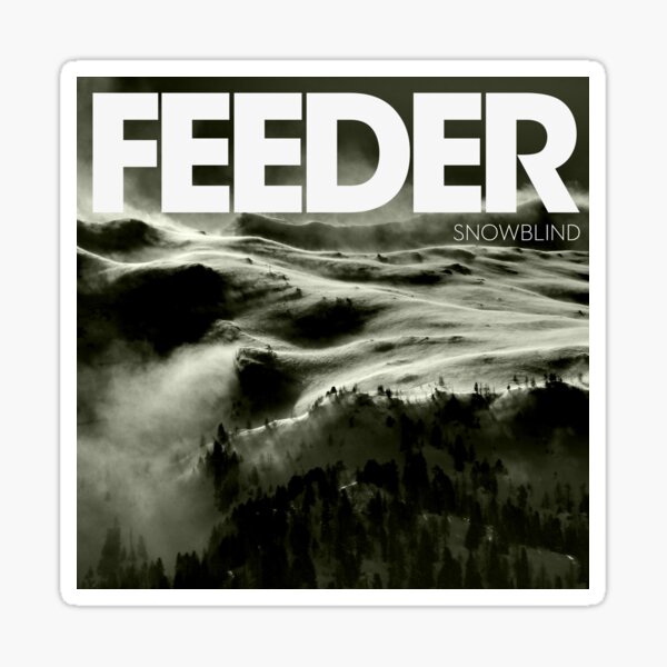 "Snowblind" Sticker for Sale by mbarnese | Redbubble