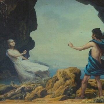 "Orpheus and Eurydice from Portrait of a Lady on Fire (2019)" Sticker ...