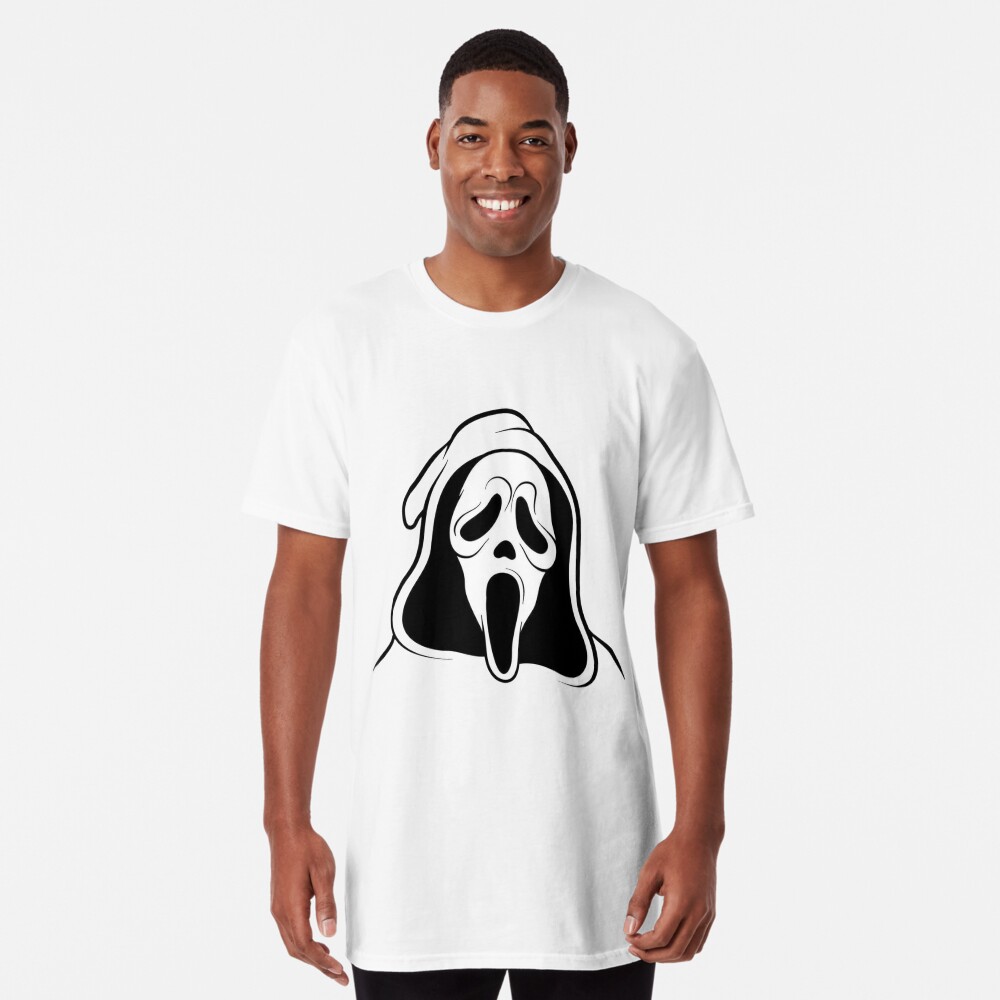 "id16 Ghost Face, Scream Stencil, Screamin Human Face, Horror ...