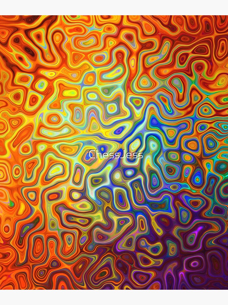 "Rainbow Geode Texture" Poster by ChessJess | Redbubble