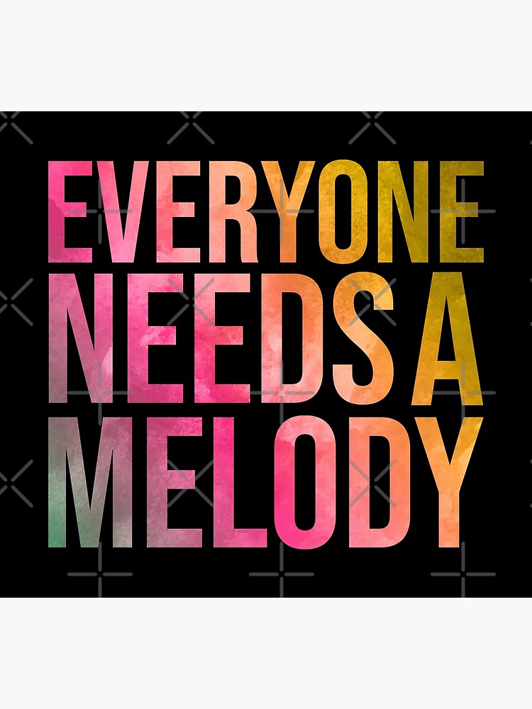 Melody Name Design Everyone Needs A Melody In Watercolor Premium Matte ...