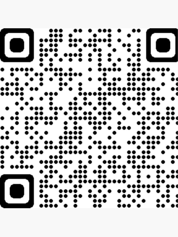 "Boneless Pizza QR Code " Sticker for Sale by talentring12 | Redbubble