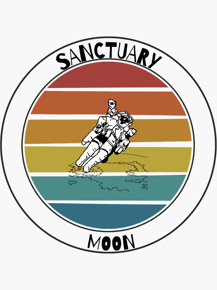 "The Rise And Fall Of Sanctuary Moon" Sticker for Sale by ...