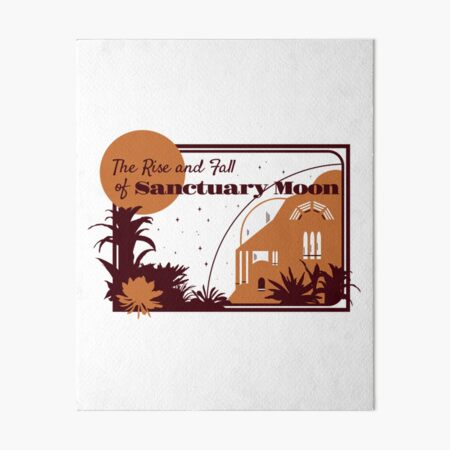 "The Rise and Fall of Sanctuary Moon Transparent" Art Board Print for ...