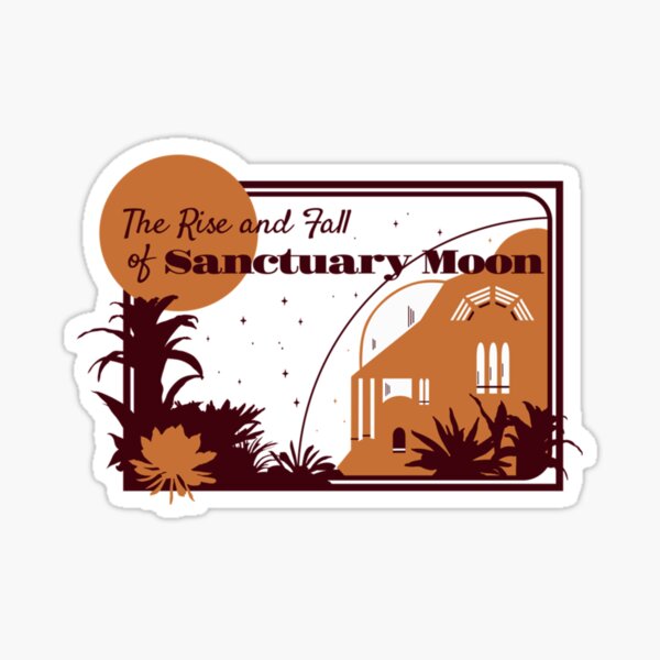 "The Rise and Fall of Sanctuary Moon Transparent" Sticker for Sale by ...