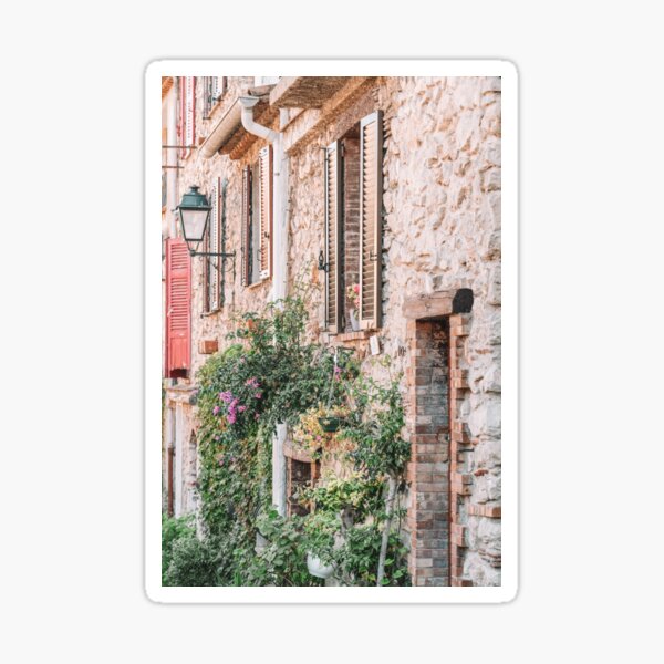 "French Riviera Print, Antibes City Old Town Print, France Travel ...