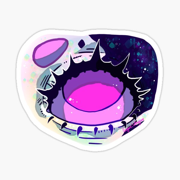 "Black and White Opal" Sticker for Sale by PingusSelzStuff | Redbubble