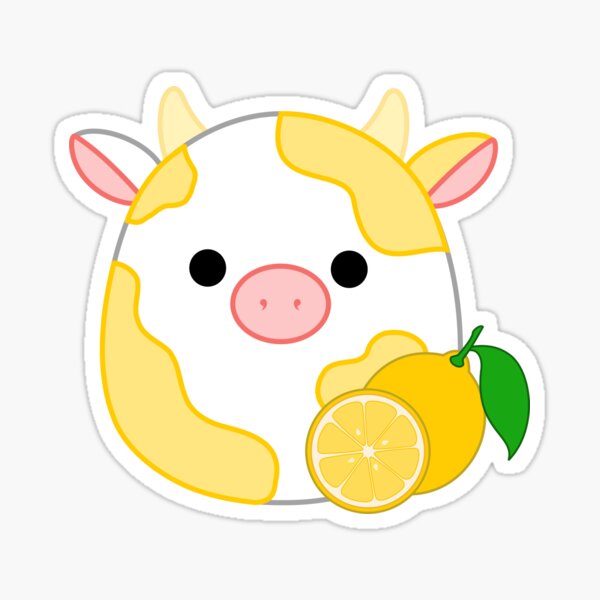 "Lemon Cow" Sticker for Sale by bklebold2 | Redbubble
