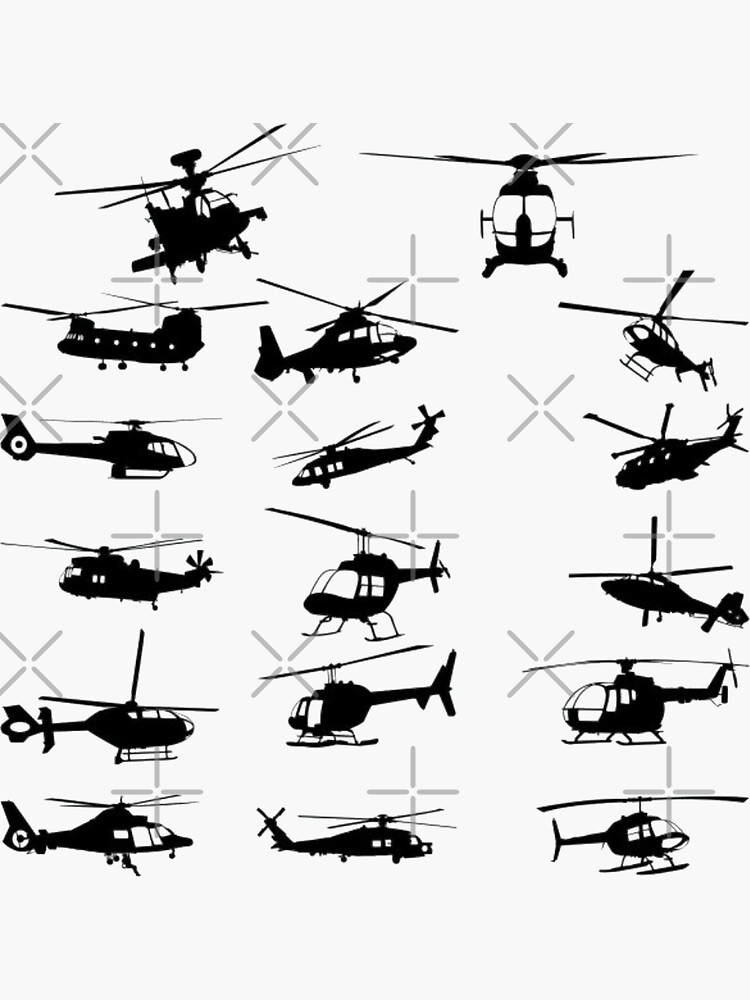 "Robinson r22 helicopters" Sticker for Sale by Original1977 | Redbubble