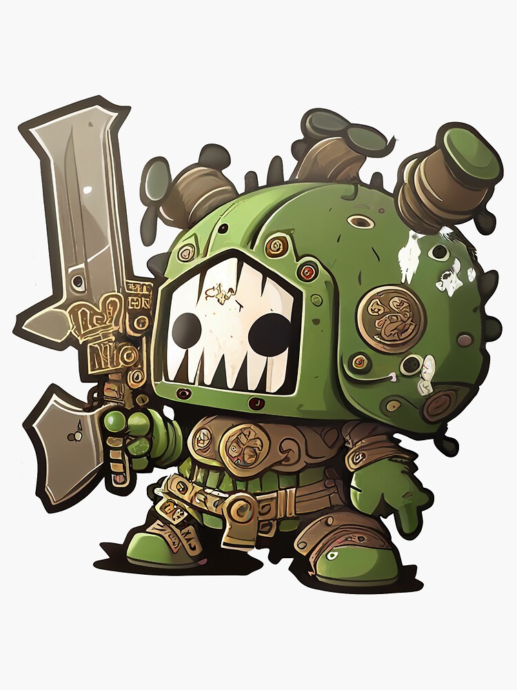 "Cute Death Guard " Sticker for Sale by BKPOD | Redbubble