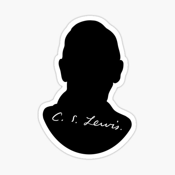 "C.S. LEWIS Signature Silhouette" Sticker for Sale by Abbie Overbey ...
