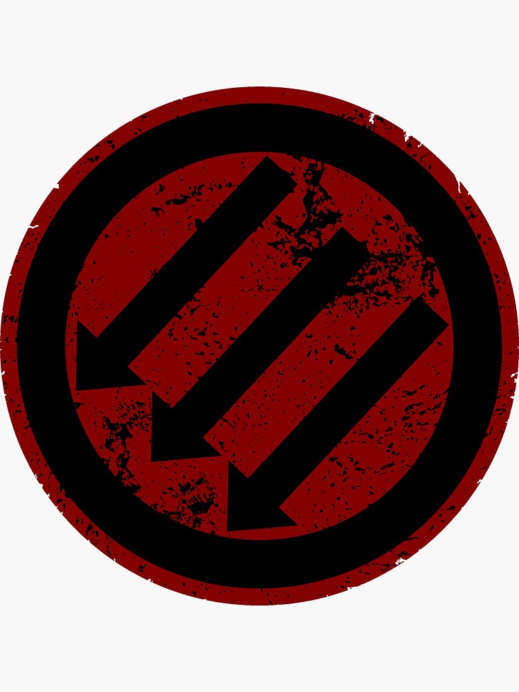 "Iron Front Antifa Distressed Logo" Sticker for Sale by LeftistLessons ...