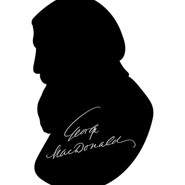 "GEORGE MACDONALD Signature Silhouette" Sticker for Sale by Abbie ...