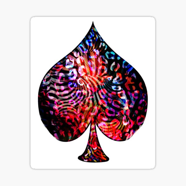 "Ace" Sticker for Sale by Malik-Designs | Redbubble