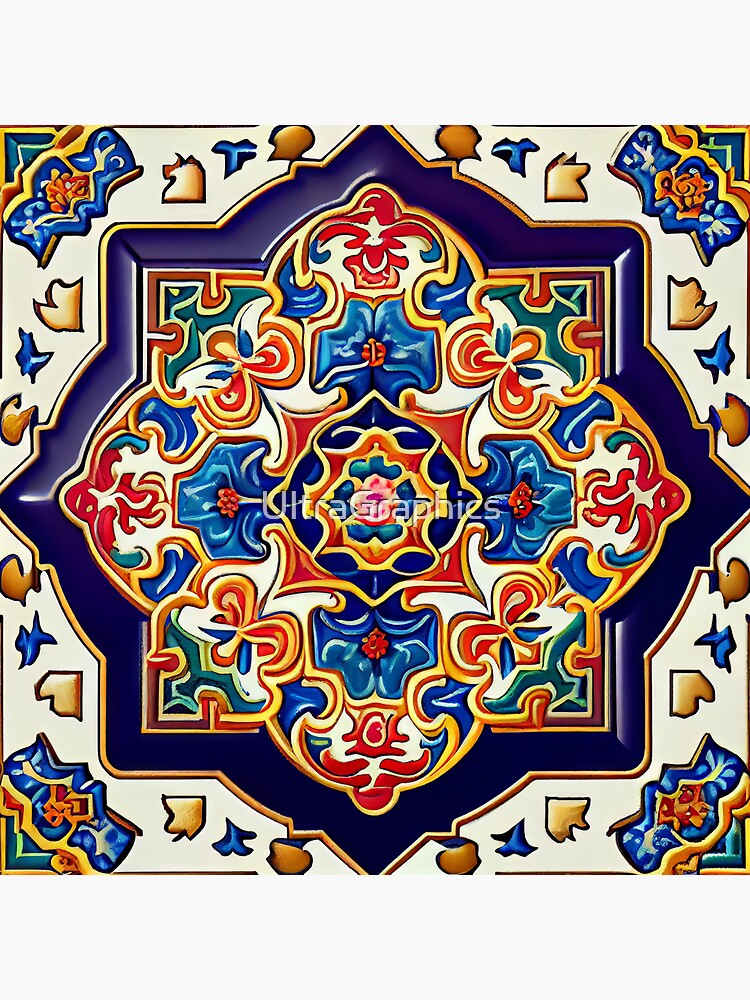 "Striking Korean Abstract Design Pattern" Sticker for Sale by ...