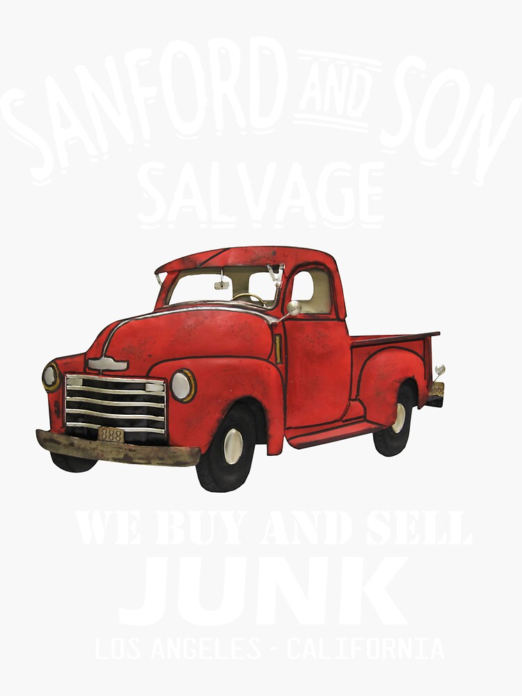 "Sanford And Son Salvage 1" Sticker for Sale by foddainekpena | Redbubble