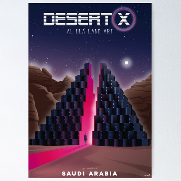 "Desert X - Land Art Festival - Cultural Site in ALULA Saudi Arabia ...