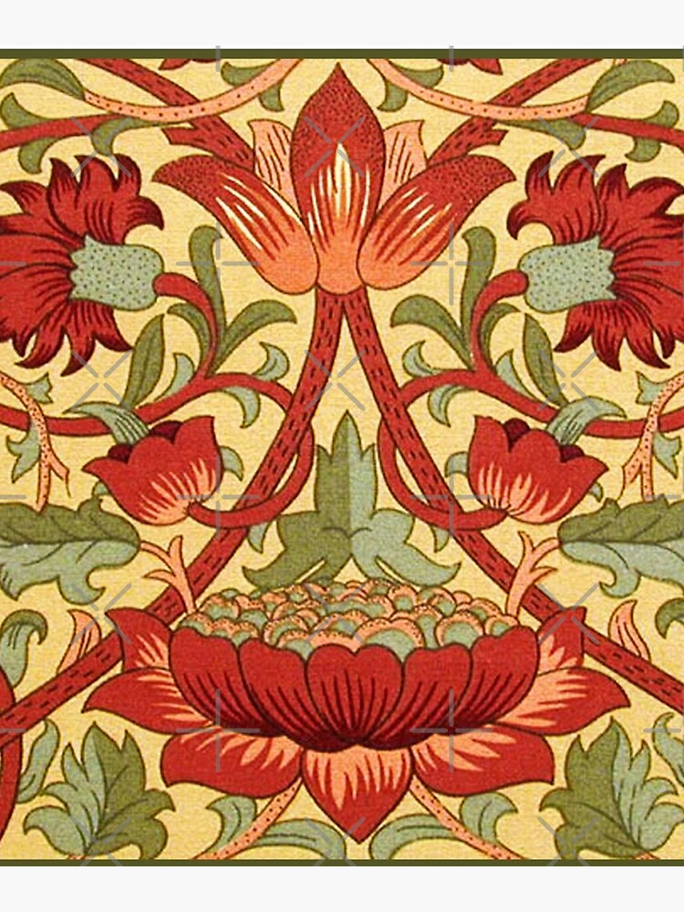 "Morris Artwork - William Morris arts and crafts" Sticker for Sale by ...