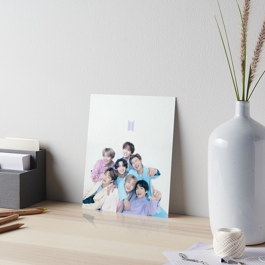 "bts group photo" Poster for Sale by alimoonshop | Redbubble