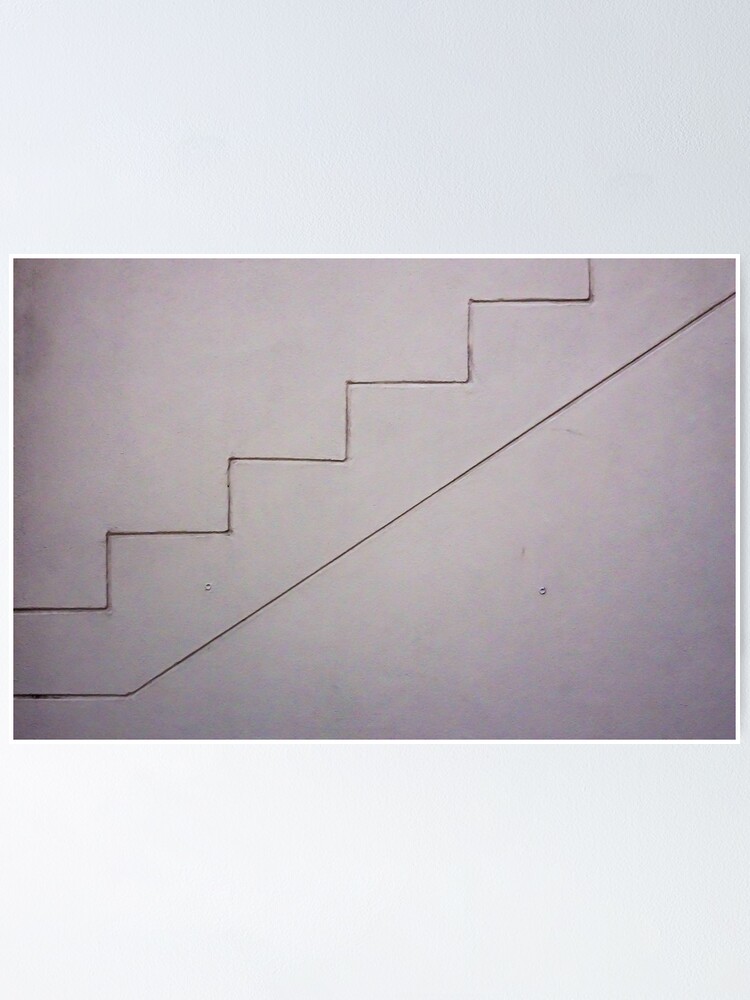 "Phantom Stair" Poster for Sale by metriognome | Redbubble