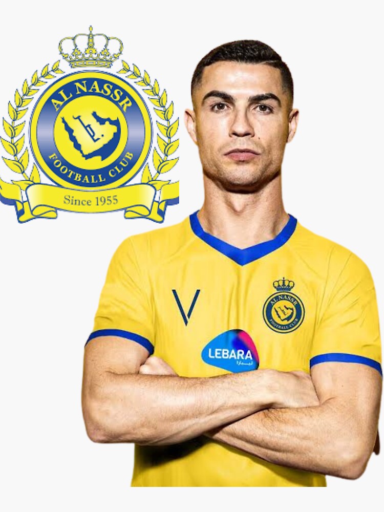Ronaldo Al Nassr Funny Sticker For Sale By Abdelrahmane Bettayeb Redbubble