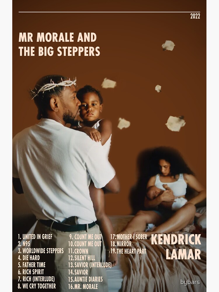 Mr Morale The Big Steppers Kendrick Lamar Album Poster Poster