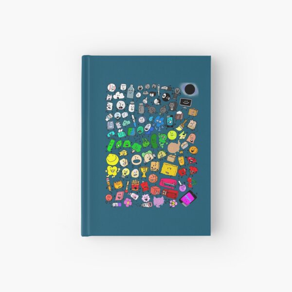 "BFDI Inanimate Insanity All Characters (Transparent)" Journal for Sale ...