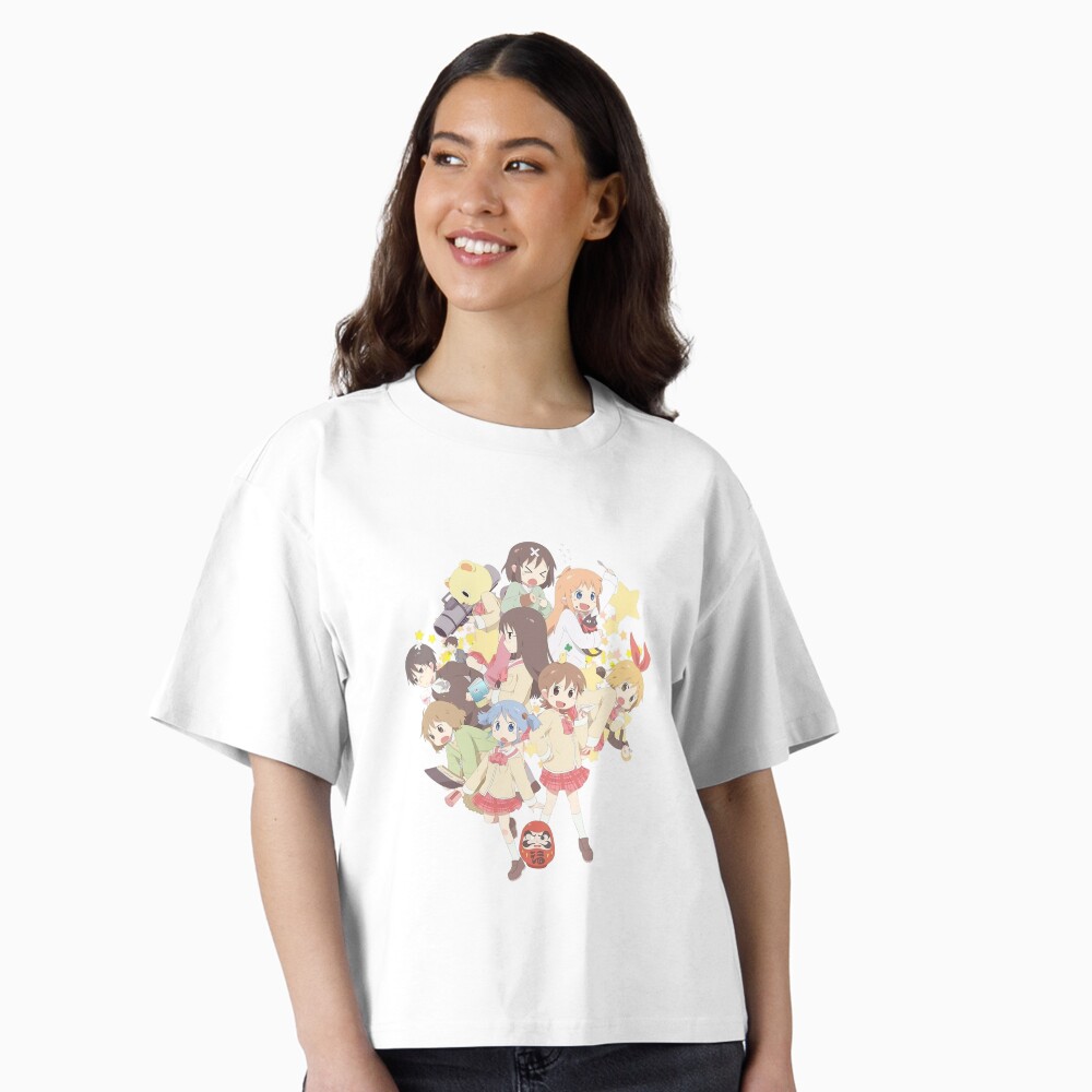"Nichijou Characters Group Artwork" Essential T-Shirt for Sale by ...