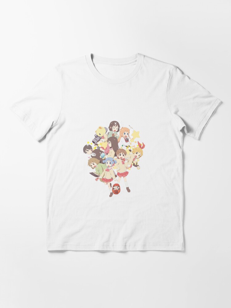 "Nichijou Characters Group Artwork" Essential T-Shirt for Sale by ...