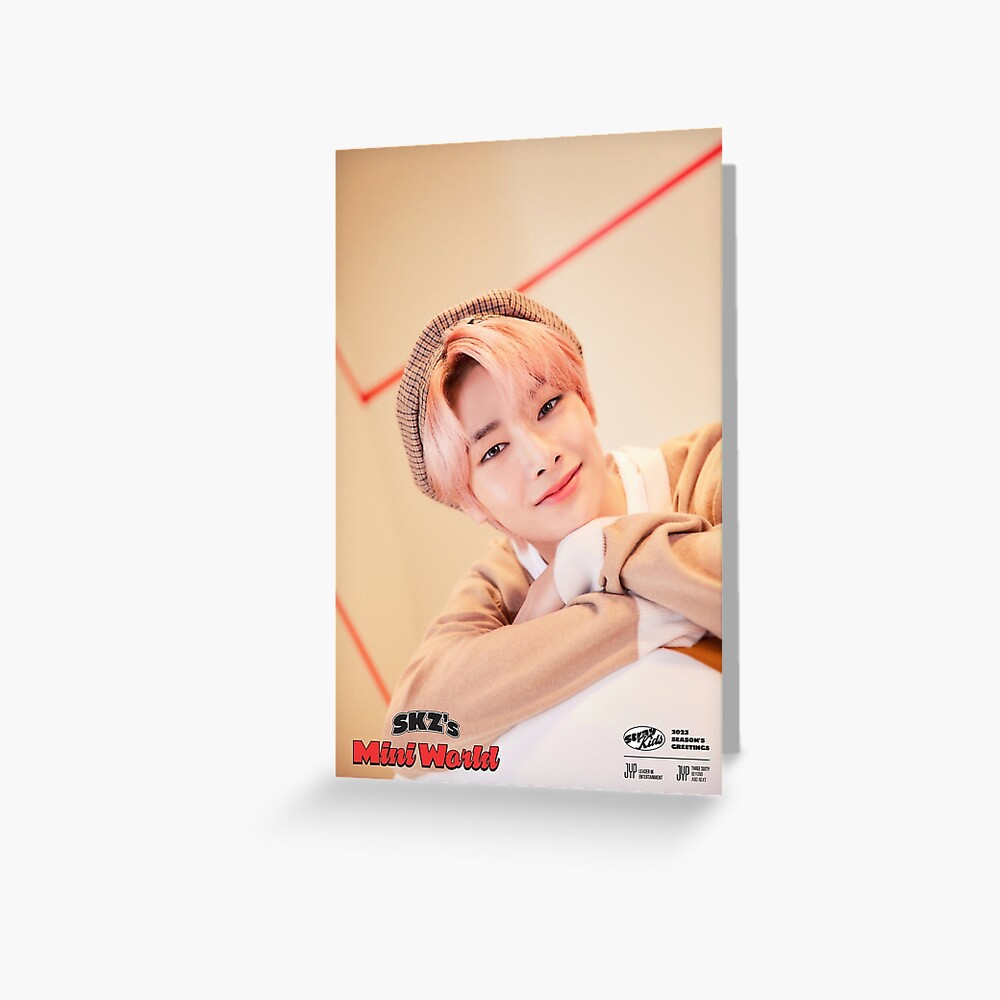 "Jeongin 2023 season greetings STRAY KIDS billboards SKZ LOGO kpop ...