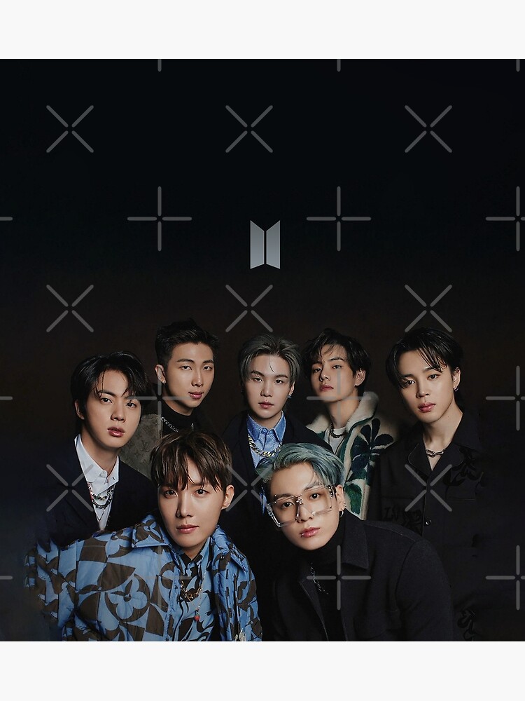 "bts group photo magazine" Poster for Sale by alimoonshop | Redbubble