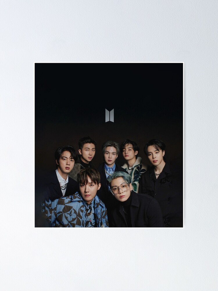 "bts group photo magazine" Poster for Sale by alimoonshop | Redbubble