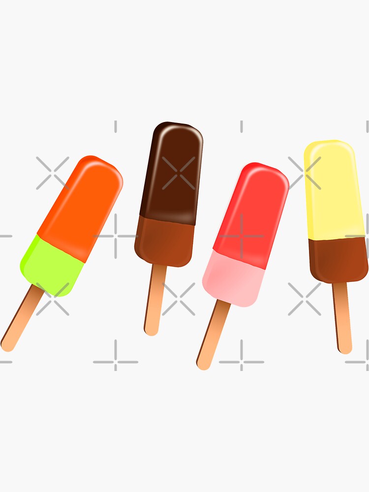 "Popsicle sticker pack" Sticker for Sale by EarthJoy345 | Redbubble