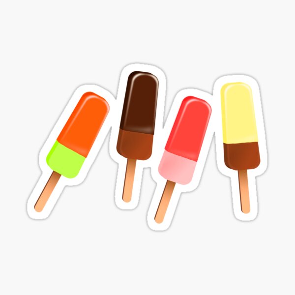 "Popsicle sticker pack" Sticker for Sale by EarthJoy345 | Redbubble