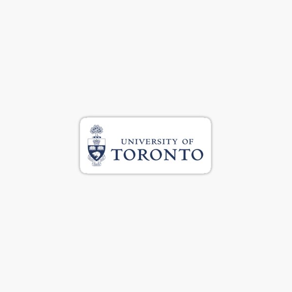 "University of Toronto Logo" Sticker for Sale by jpmceach | Redbubble