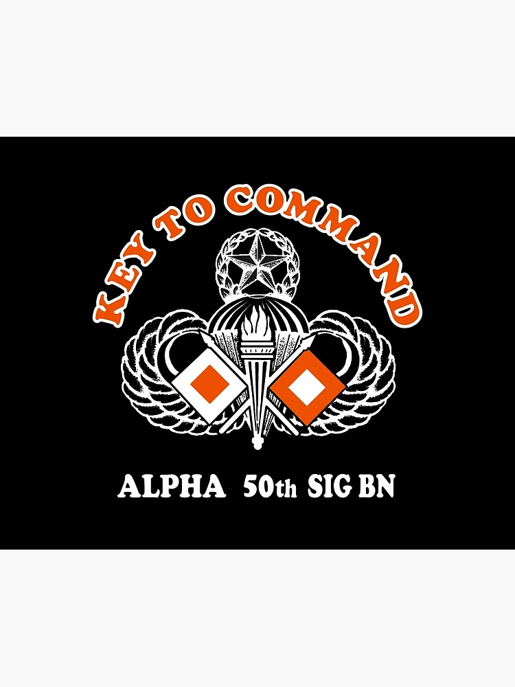 "50th Signal Battalion ABN, Alpha Company PT / Company Logo" Poster for ...