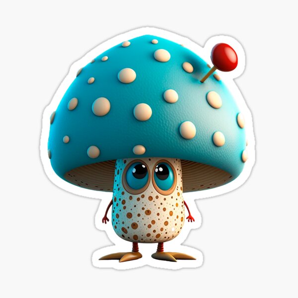 "Fun and colorful mushroom. Drawing of hallucinating mushrooms ...