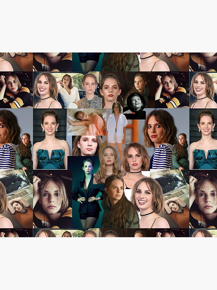 "Maya Hawke American actress Cute Photo Collage / Montage" Throw ...