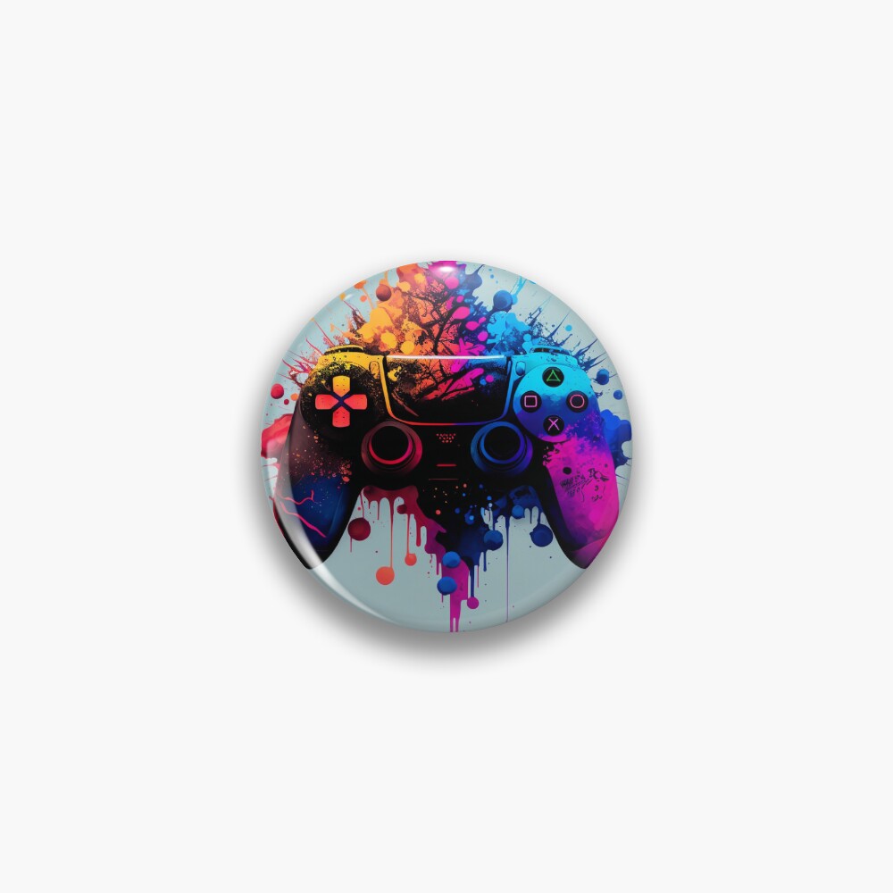 "video game controller" Sticker for Sale by kikomandarino | Redbubble