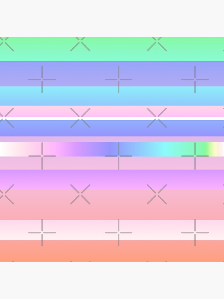 "Light creative color palette | Light bright colors " Sticker for Sale ...