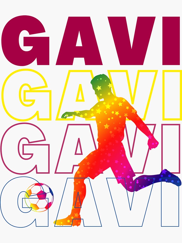 "Gavi Soccer" Sticker for Sale by EmresV | Redbubble