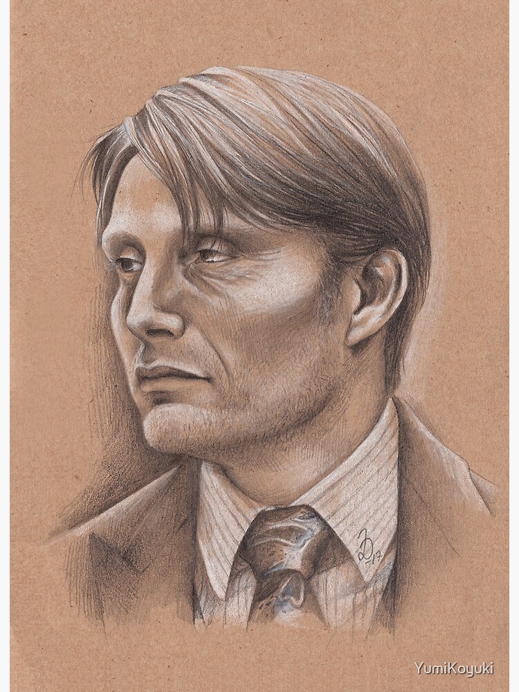 "Hannibal Lecter" Art Print by YumiKoyuki | Redbubble