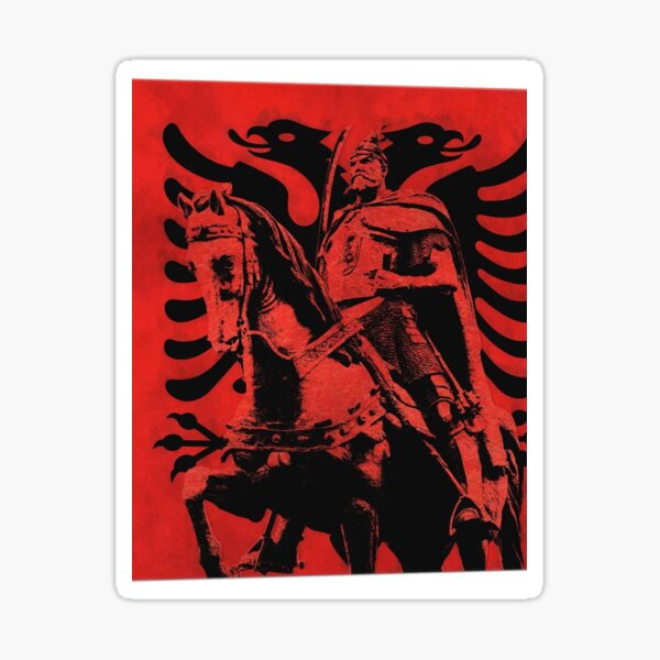 "Gjergj Kastrioti " Sticker for Sale by SDshirts | Redbubble
